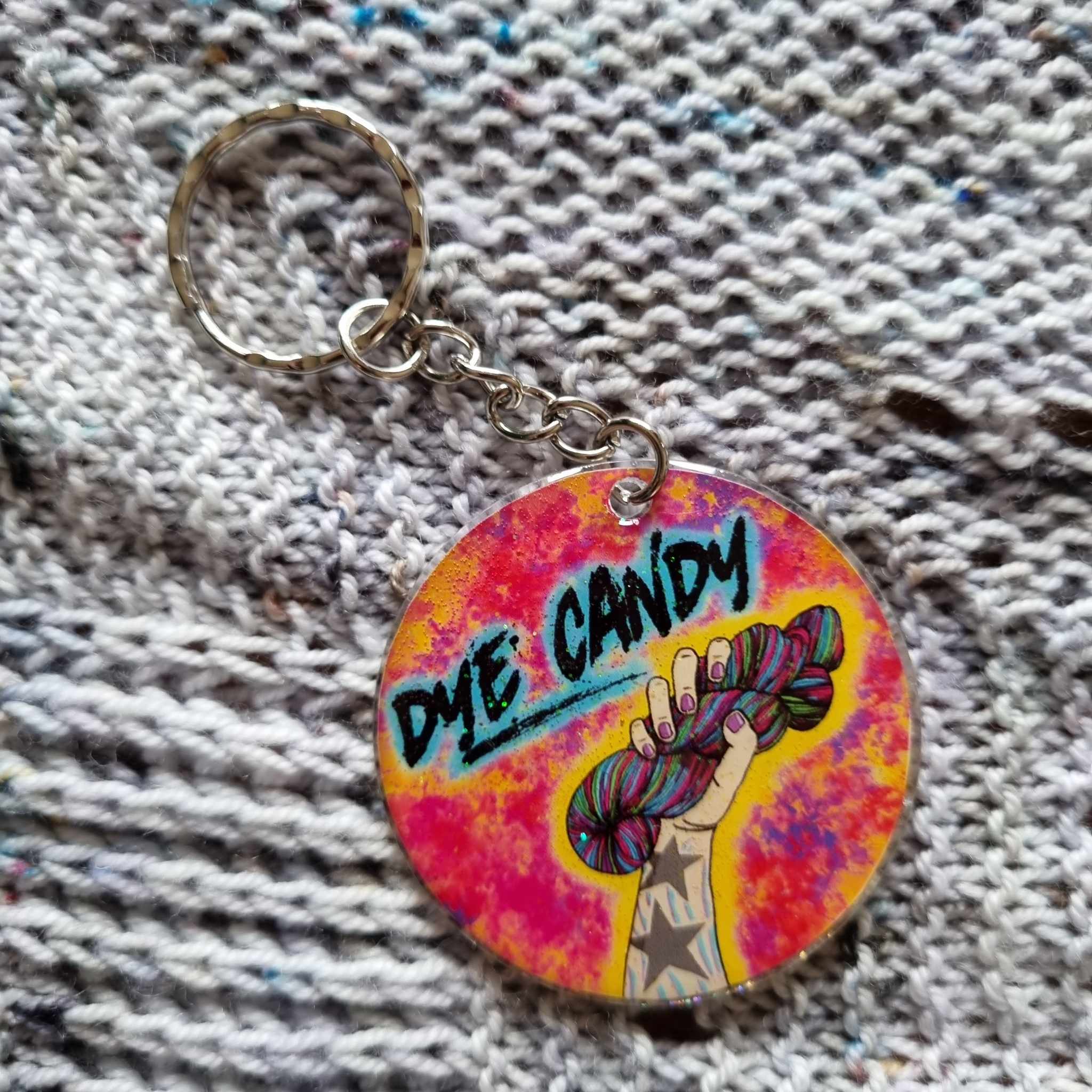 DC Logo keyring - Dye Candy
